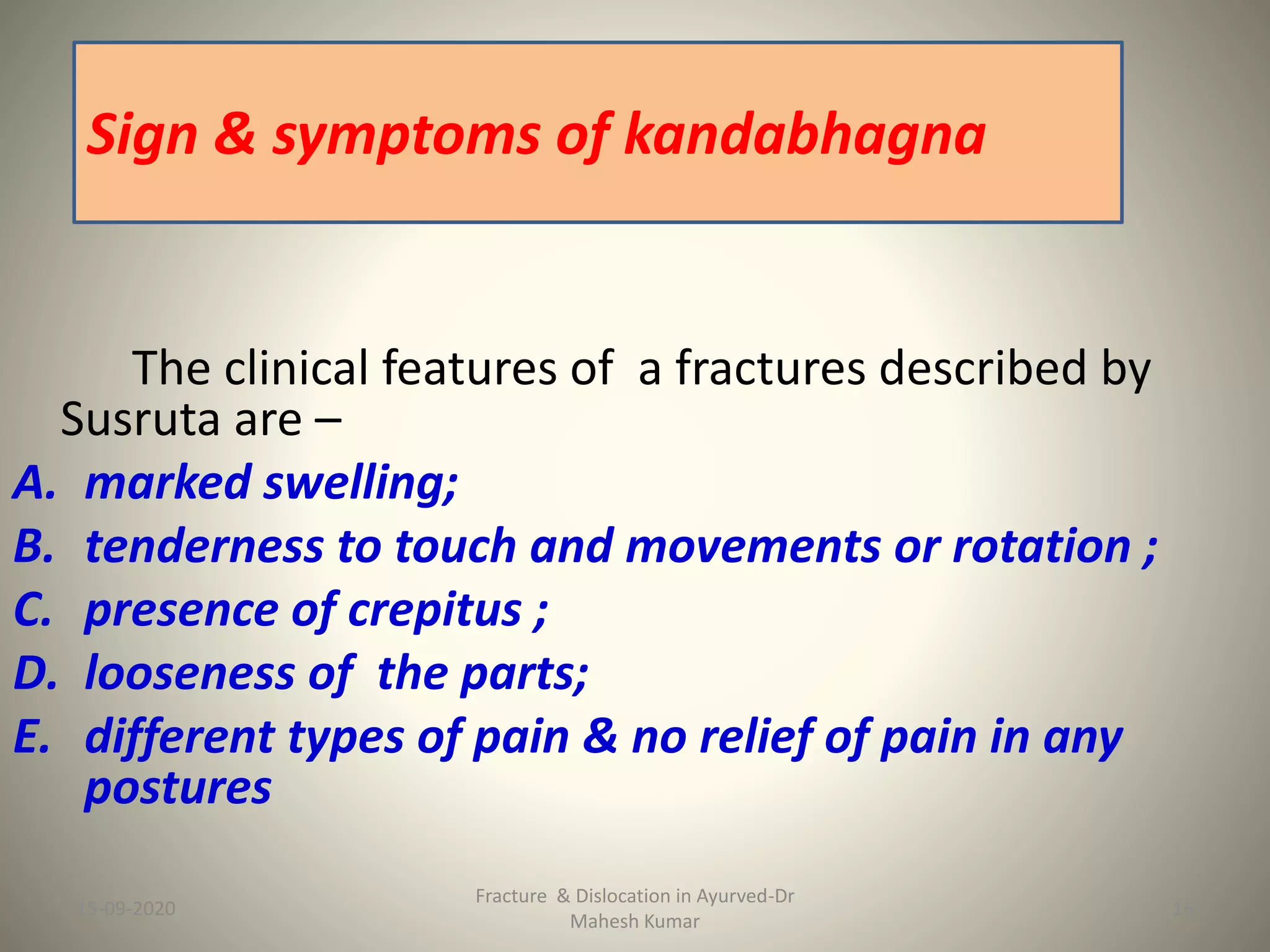 Fracture# dislocation bhagna dr.mahesh-15-09-2020 | PDF
