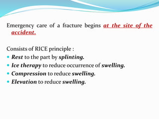 FRACTURE – GENERAL MANAGEMENT AND COMPLICATIONS.pptx