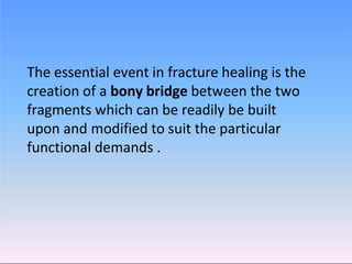 Fracture healing | PPTX