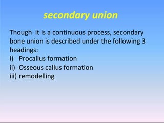 Fracture healing | PPT