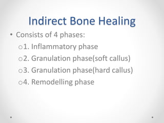Bone biology and principle of bone healing. | PPT