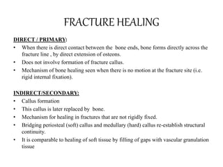 Fracture healing | PPTX