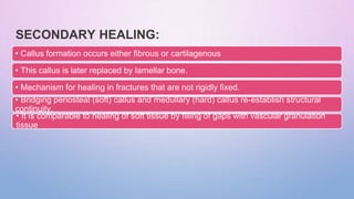 fracture healing.pptx hdjdcehbmjncksjdcf | PPTX