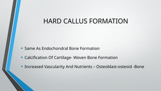 FRACTURE, FRACTURE HEALING , HEALING SOCKET | PPT