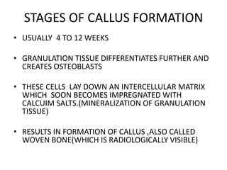 Fracture healing by dr.v.r.vignesh | PPT