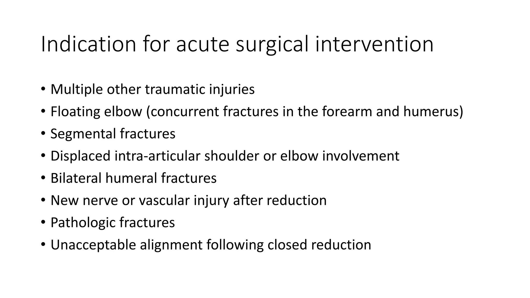 Fracture humerus with radial nerve injury | PPTX