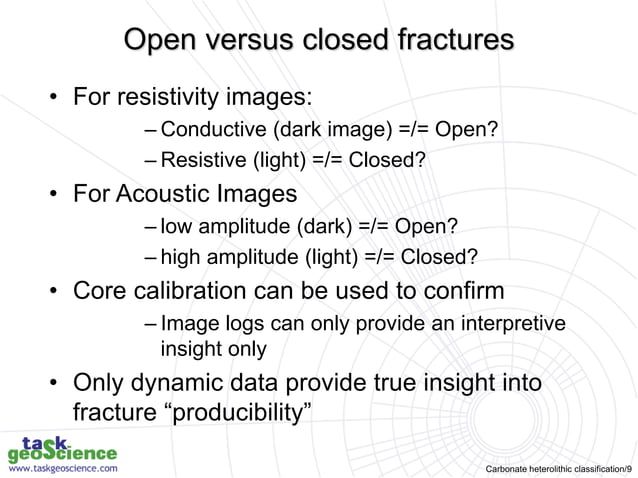 Fracture Identification In Oil Based Mud Systemsppt