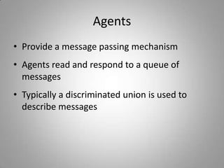 F# Server-side programming | PPT