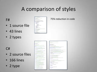 F# Server-side programming | PPT