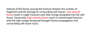 Fracture its types classification and manangment | PPT