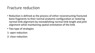 Fracture its types classification and manangment | PPT