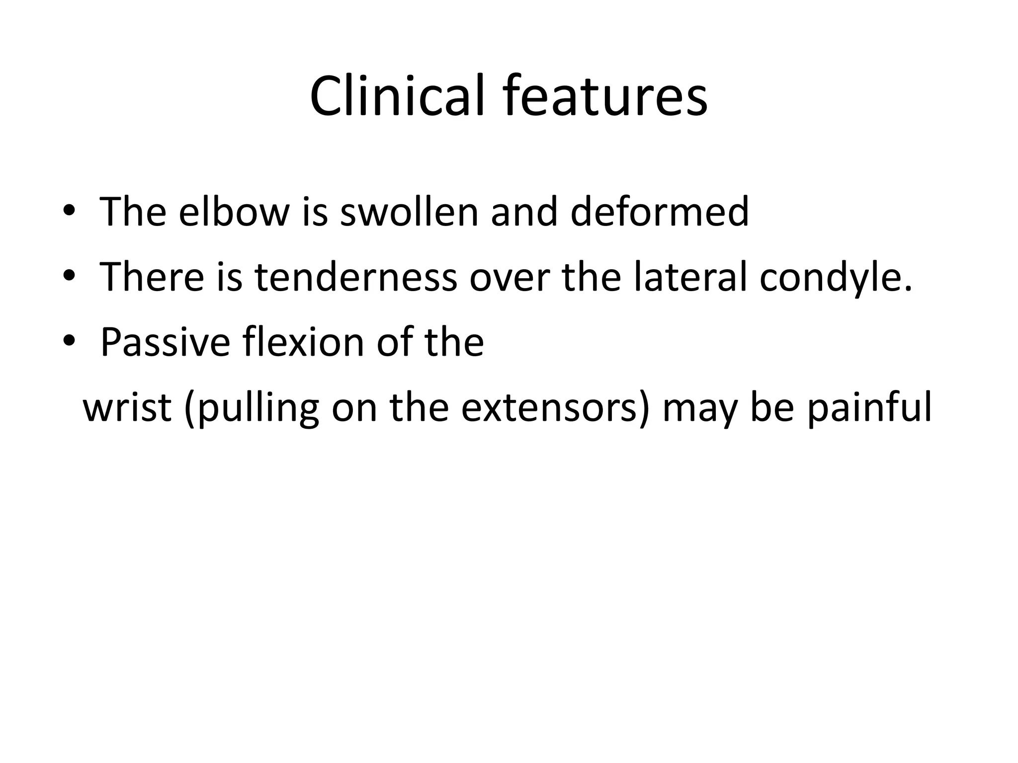 Fracture lateral condyle of humurus in children | PPTX