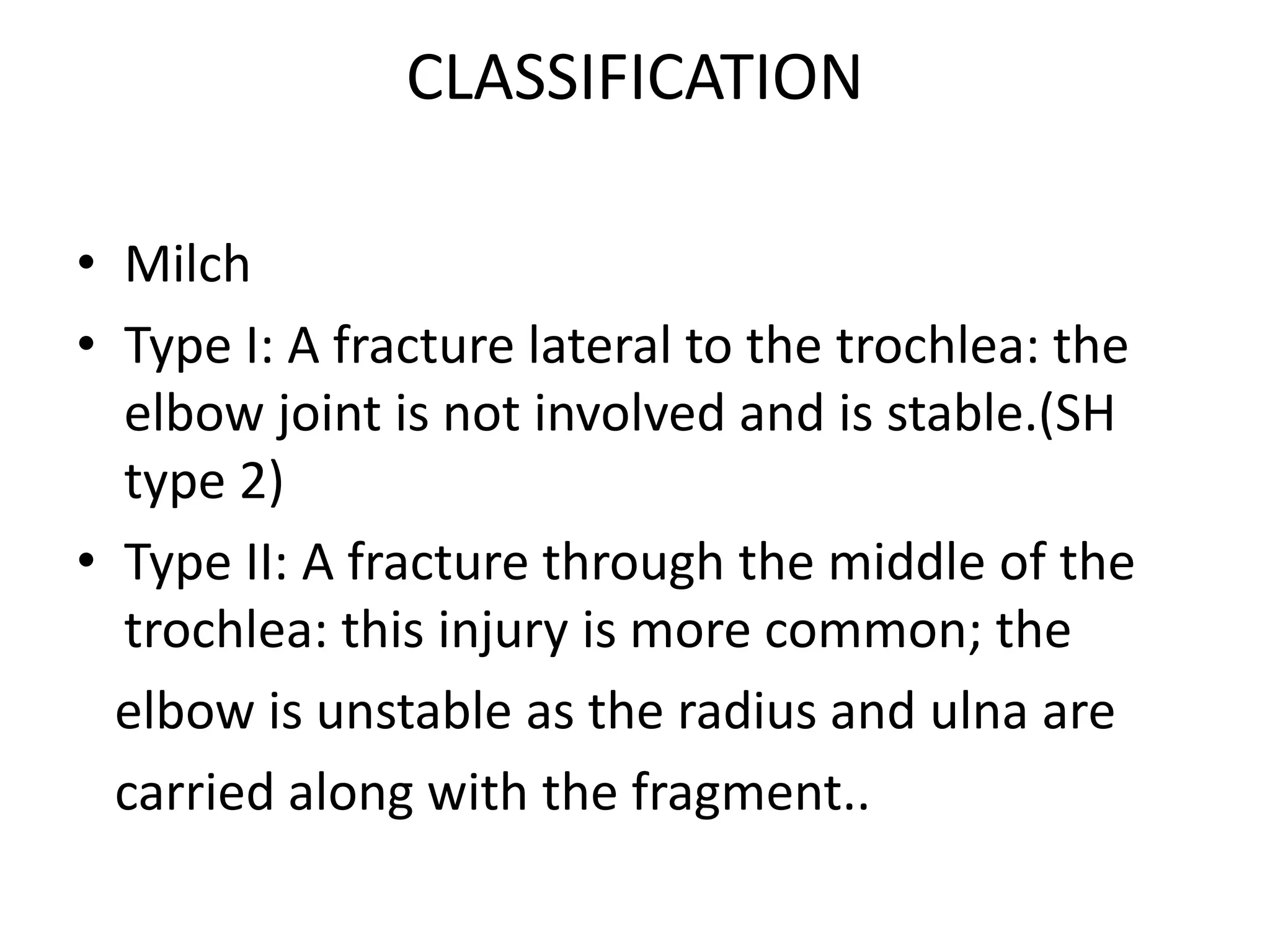 Fracture lateral condyle of humurus in children | PPTX