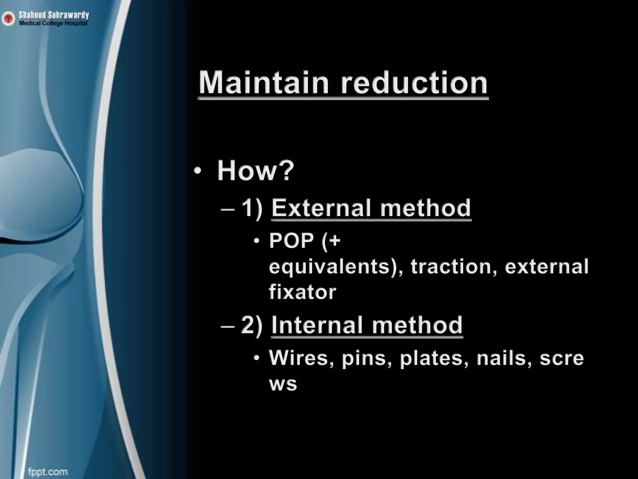 Fracture management -Basic | PPTX