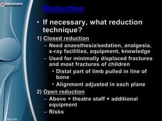 Fracture management -Basic | PPTX
