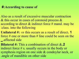 Fracture mandibul | PPT