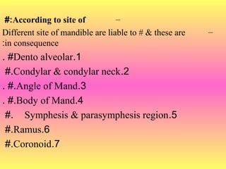 Fracture mandibul | PPT