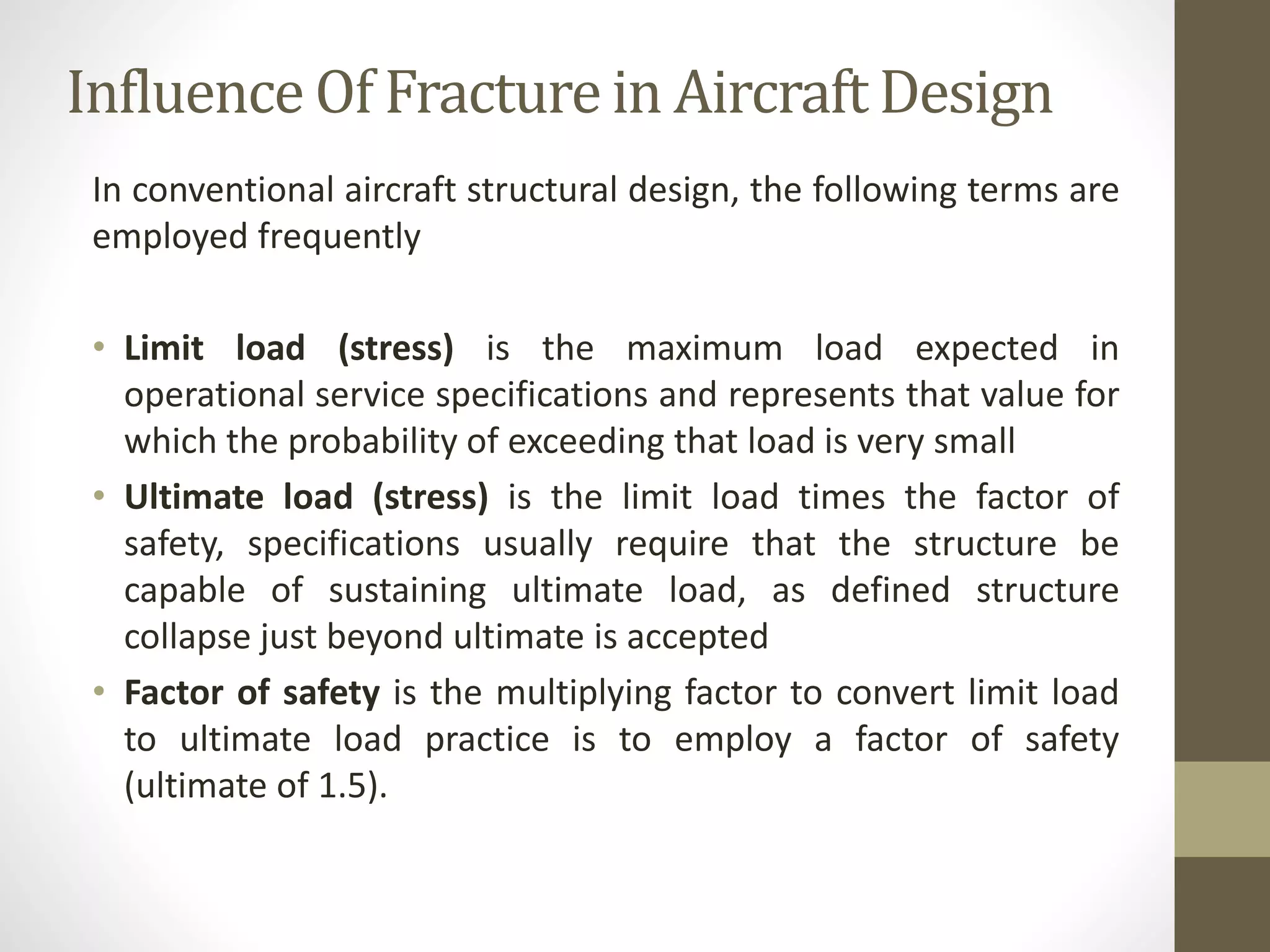 Fracture Mechanics - Structure of Materials | PPTX