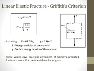 Fracture Mechanics - Structure of Materials | PPTX