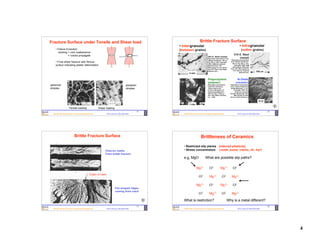 Fracture mechanisms ductile vs brittle failure | PDF