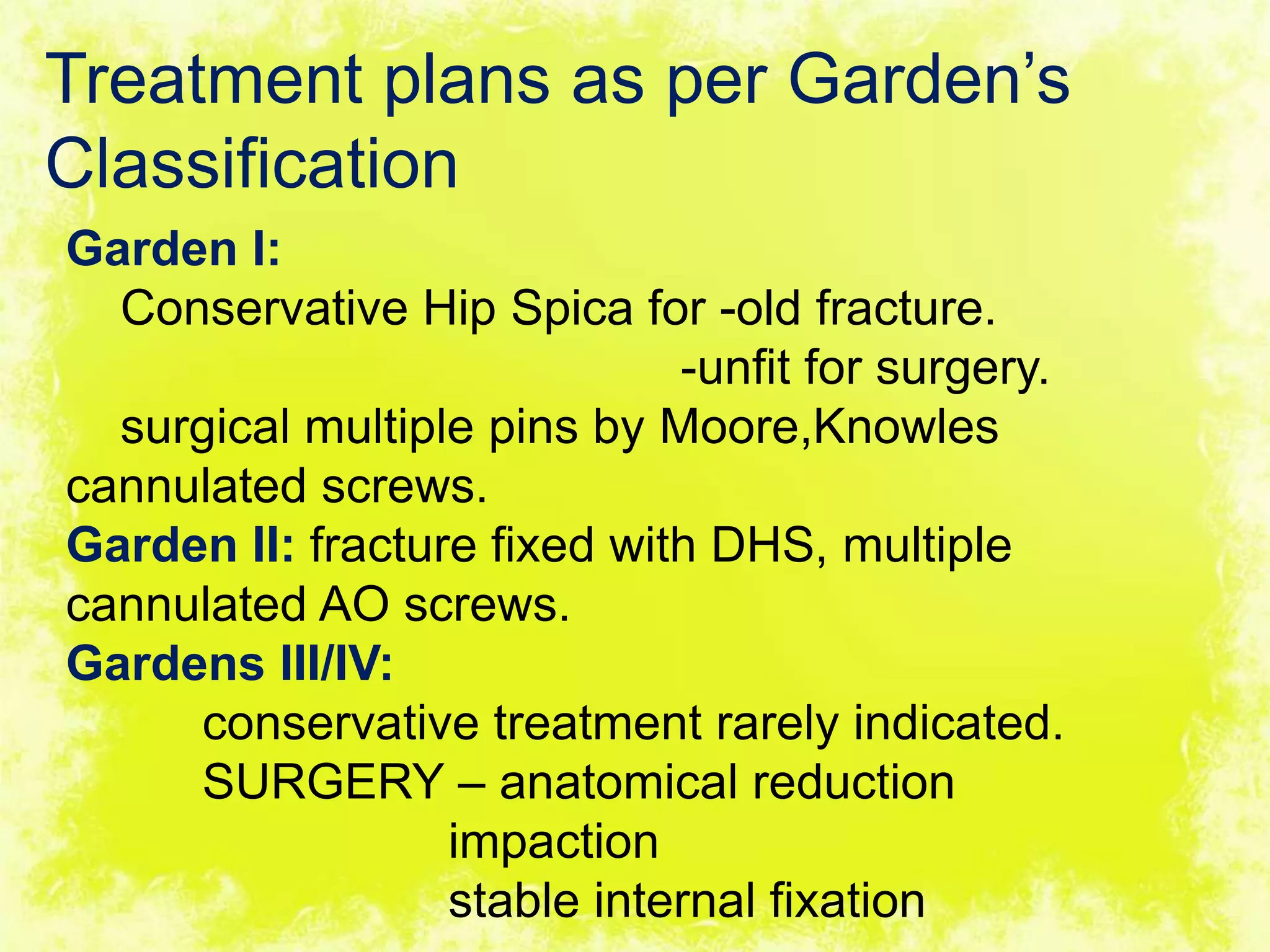 Fracture neck femur | PPTX