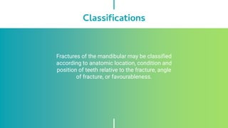 Fractures of The Body of The Mandible In Maxillofacial Surgery | PPT