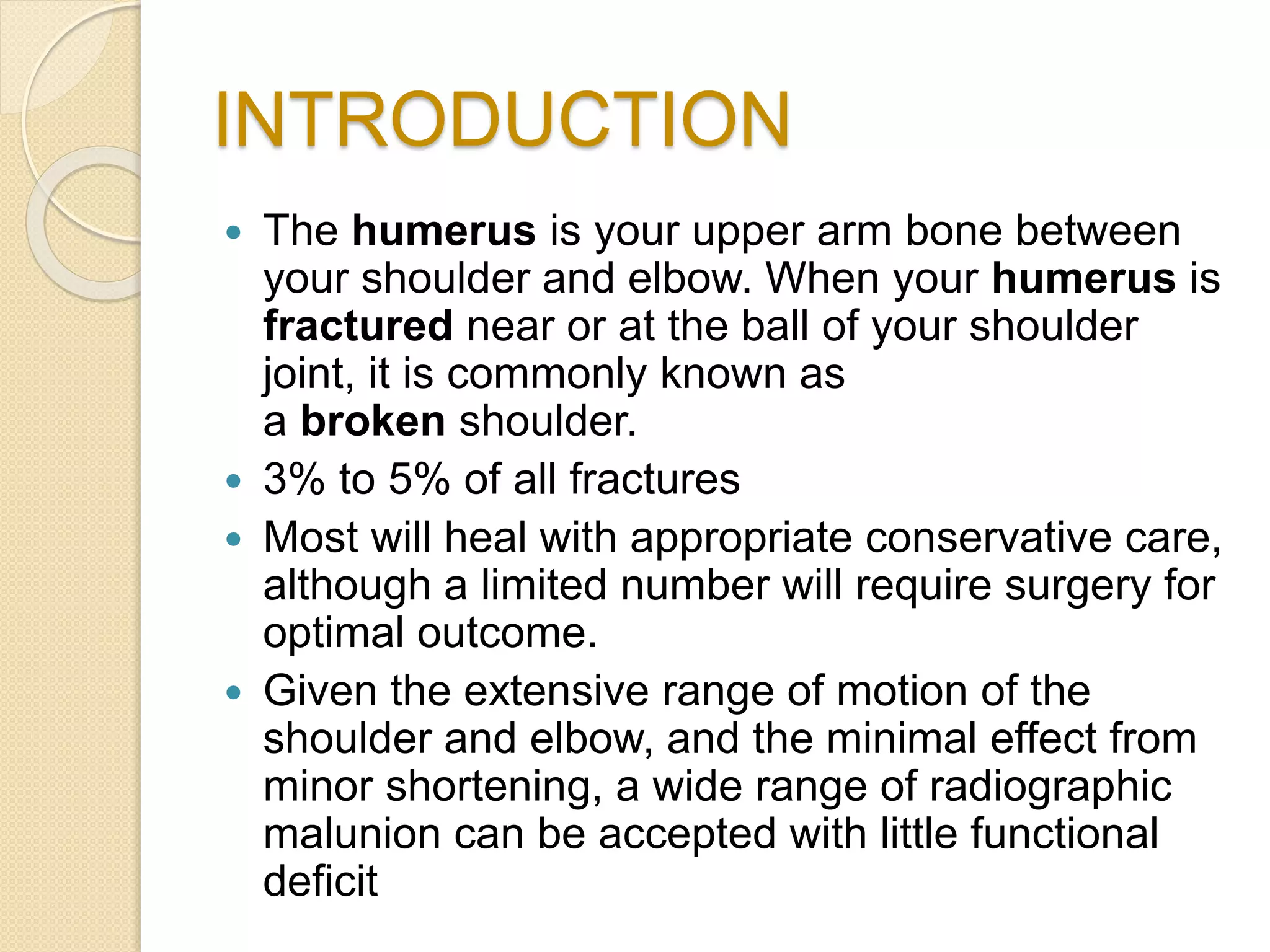 Fracture of humerus | PPTX
