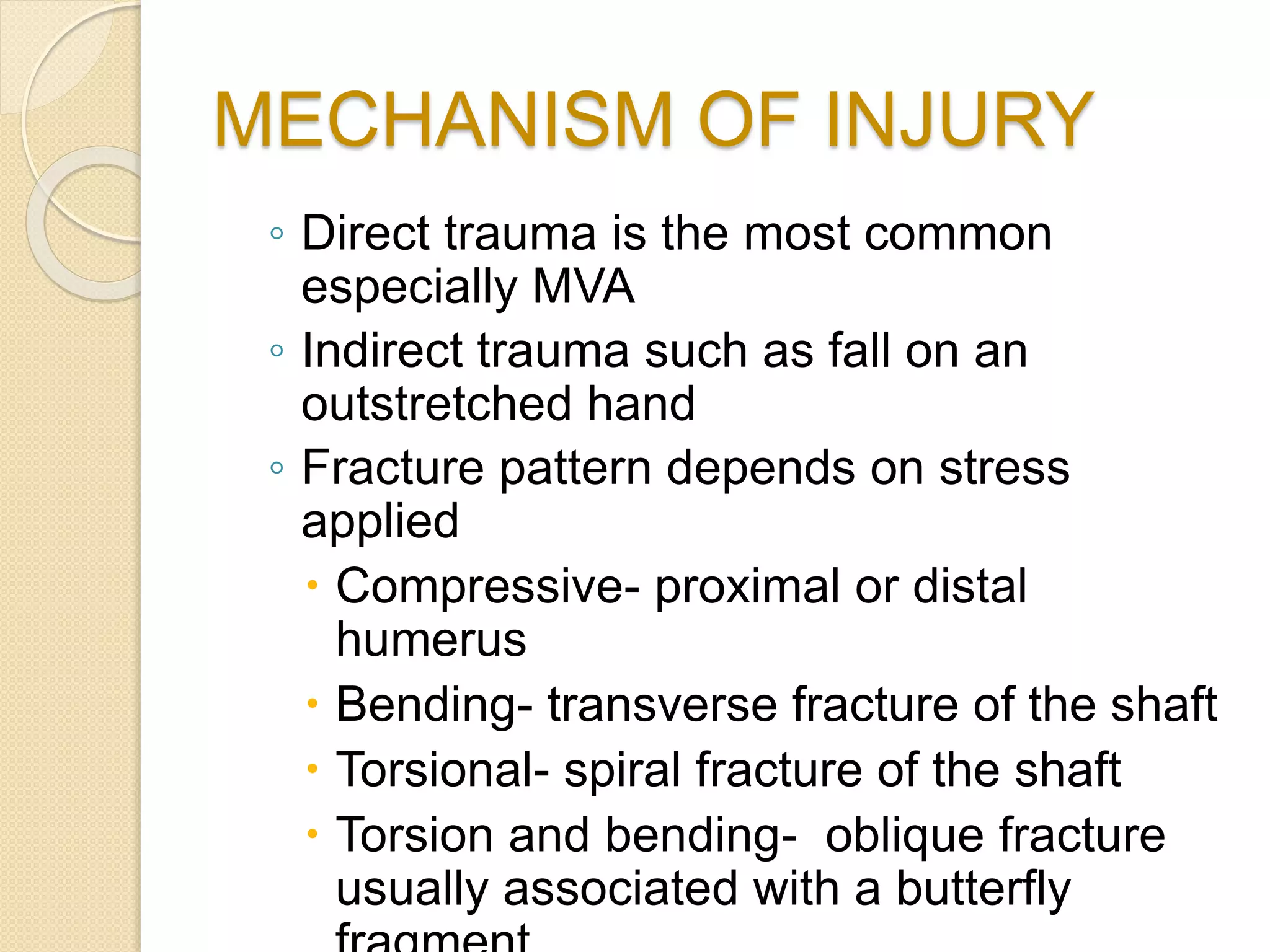 Fracture of humerus | PPTX