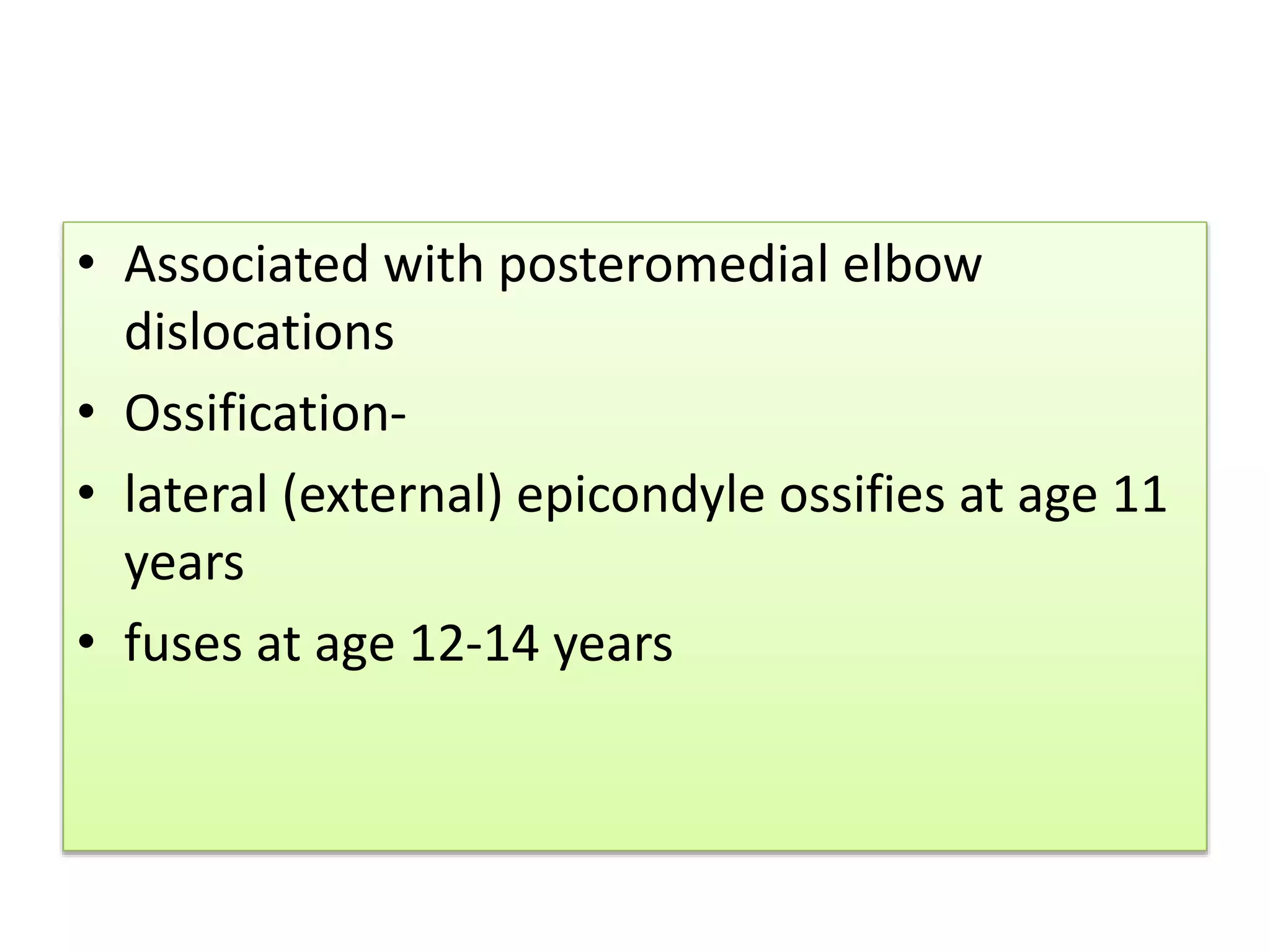 Fracture of lateral humeral condyle | PPTX