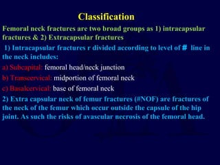 Fracture of neck of femur | PPT