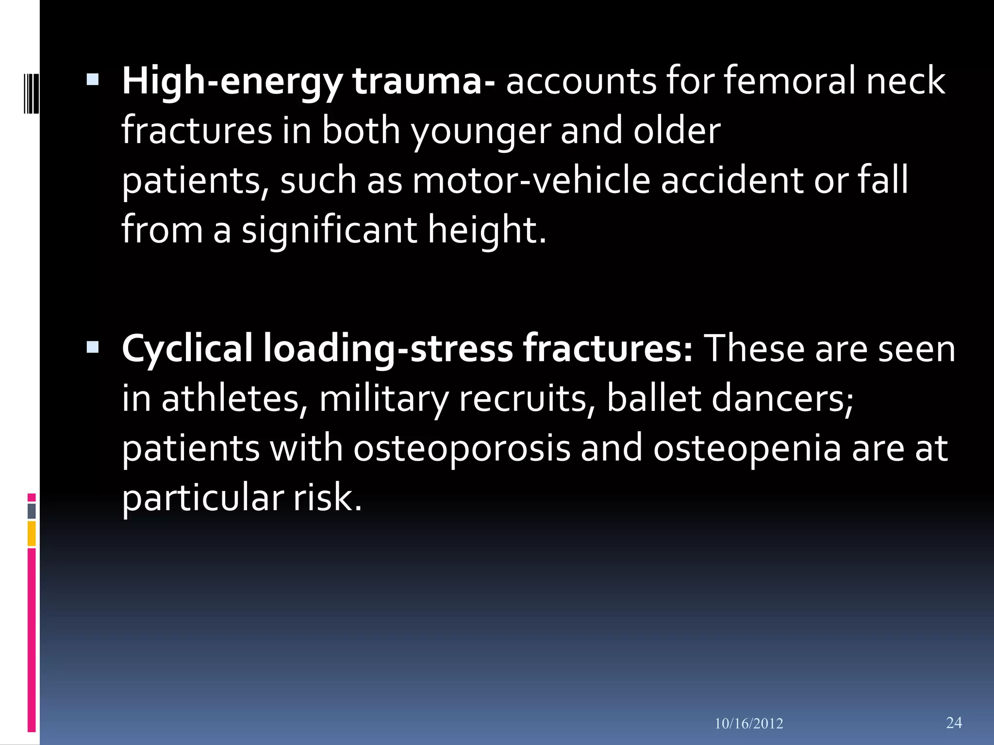 Fracture neck of femur | PPTX