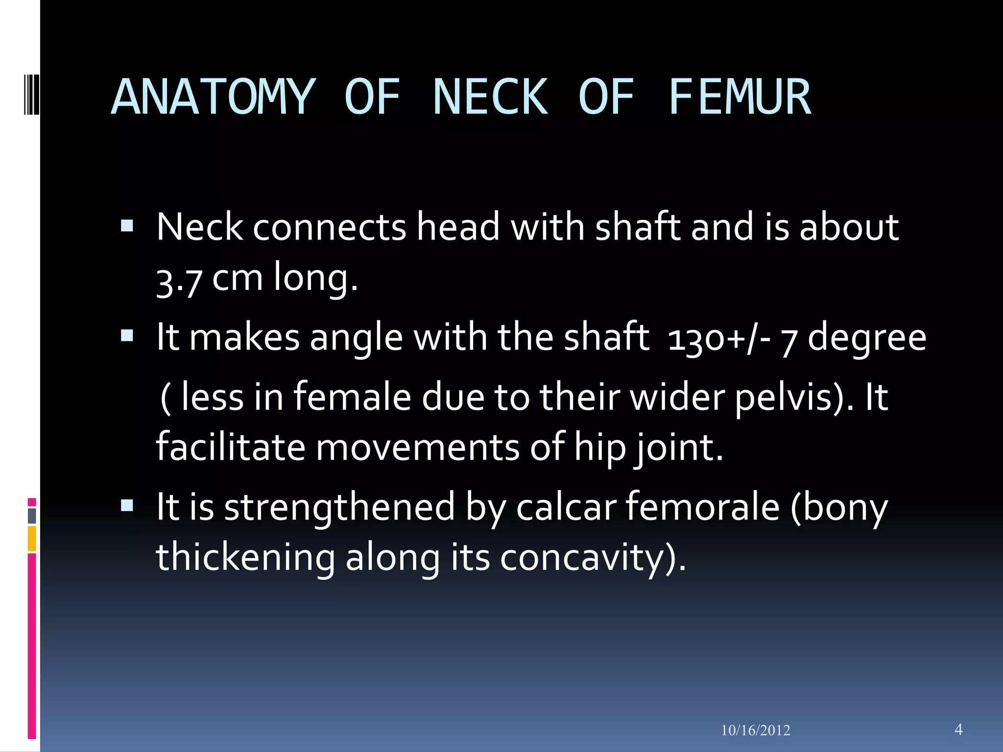 Fracture neck of femur | PPTX