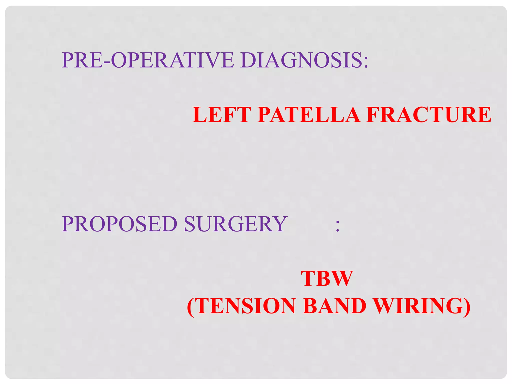 Fracture of patella | PPTX