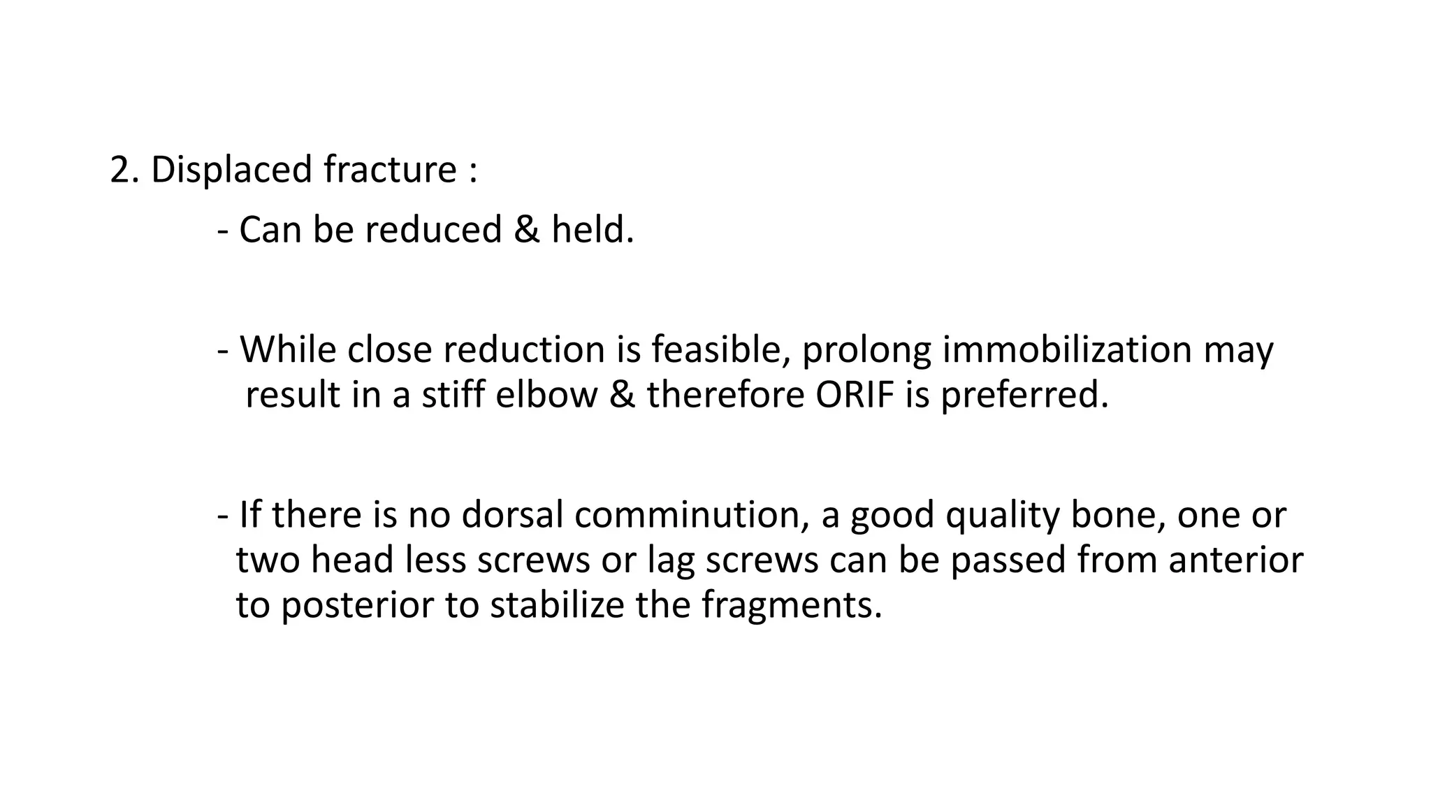 Fracture of the capitellum | PPTX