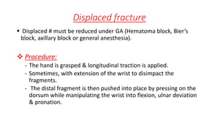 Fracture of the distal radius | PPTX