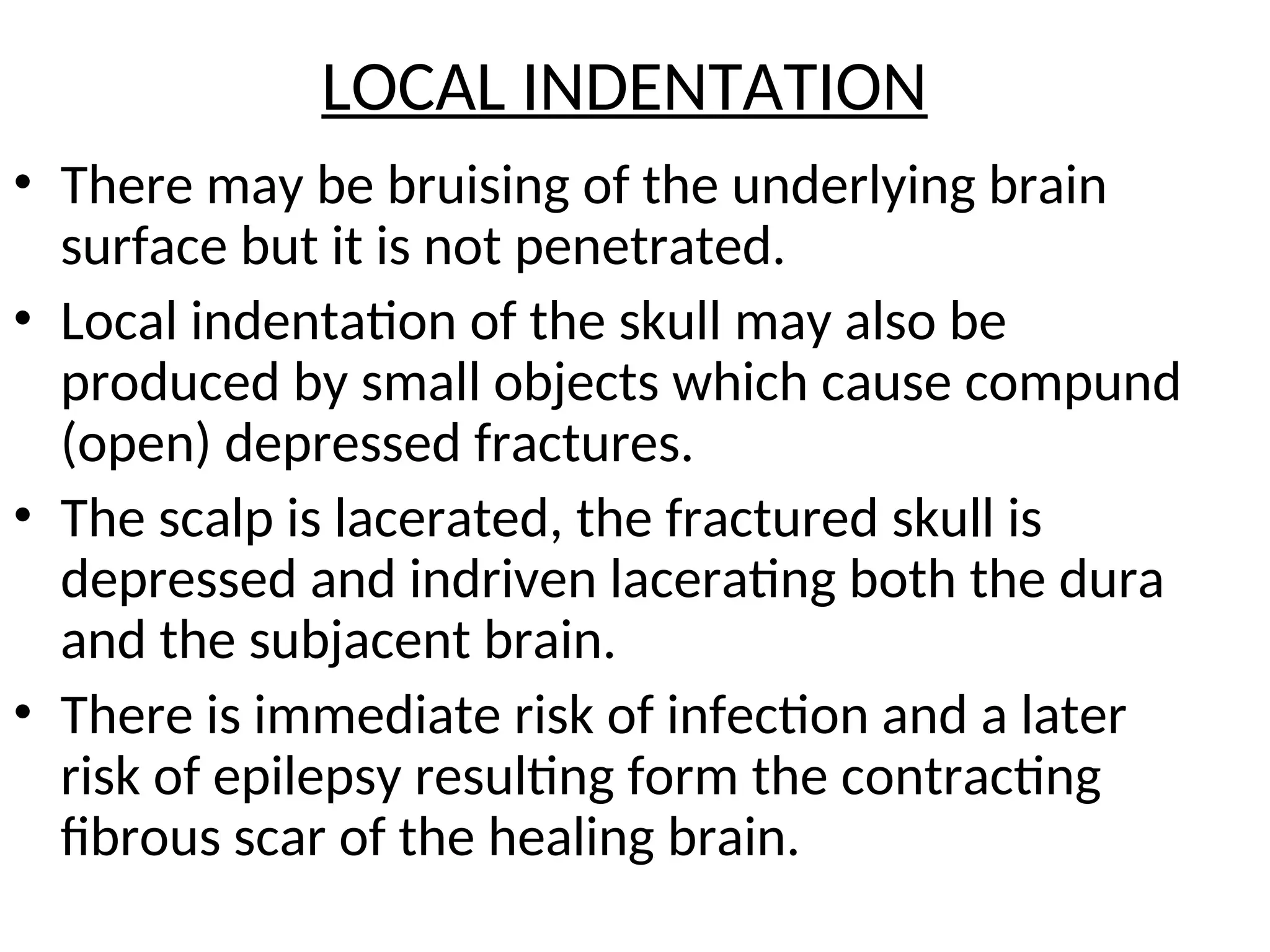 FRACTURE OF THE VAULT OF THE SKULL .ppt