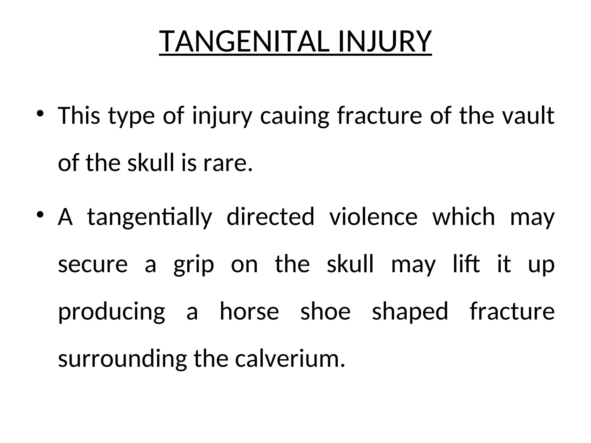 FRACTURE OF THE VAULT OF THE SKULL .ppt