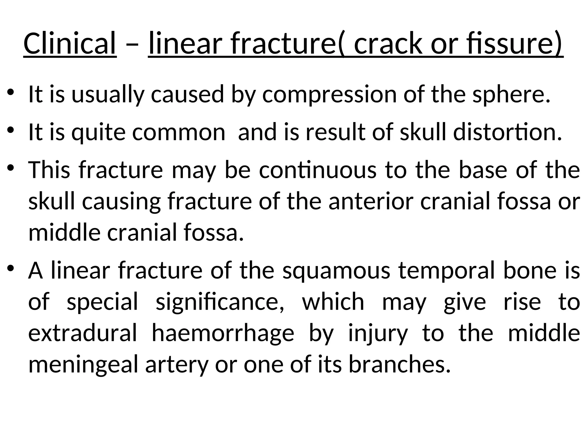 FRACTURE OF THE VAULT OF THE SKULL .ppt