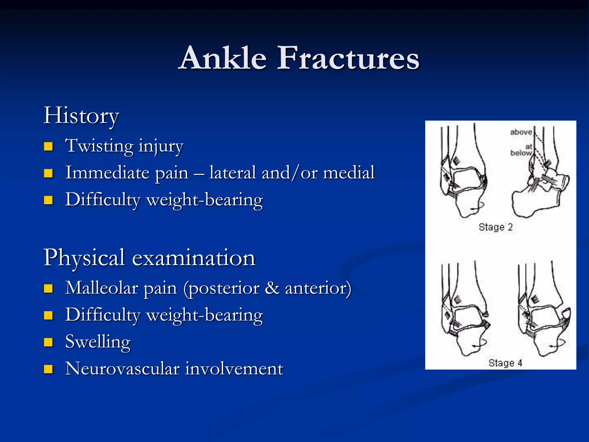 Fracture of Tibia,ankle and foot.ppt