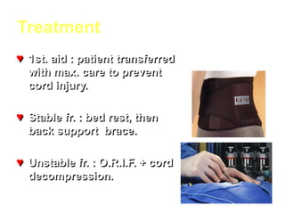 Fracture of Pelvis and Spine | PPTX