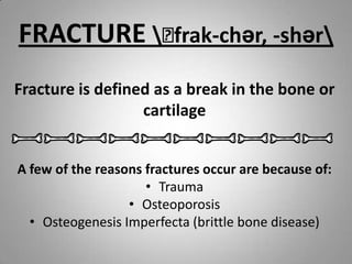 FRACTURE CHAPTER 4 PRESENTATION | PPT