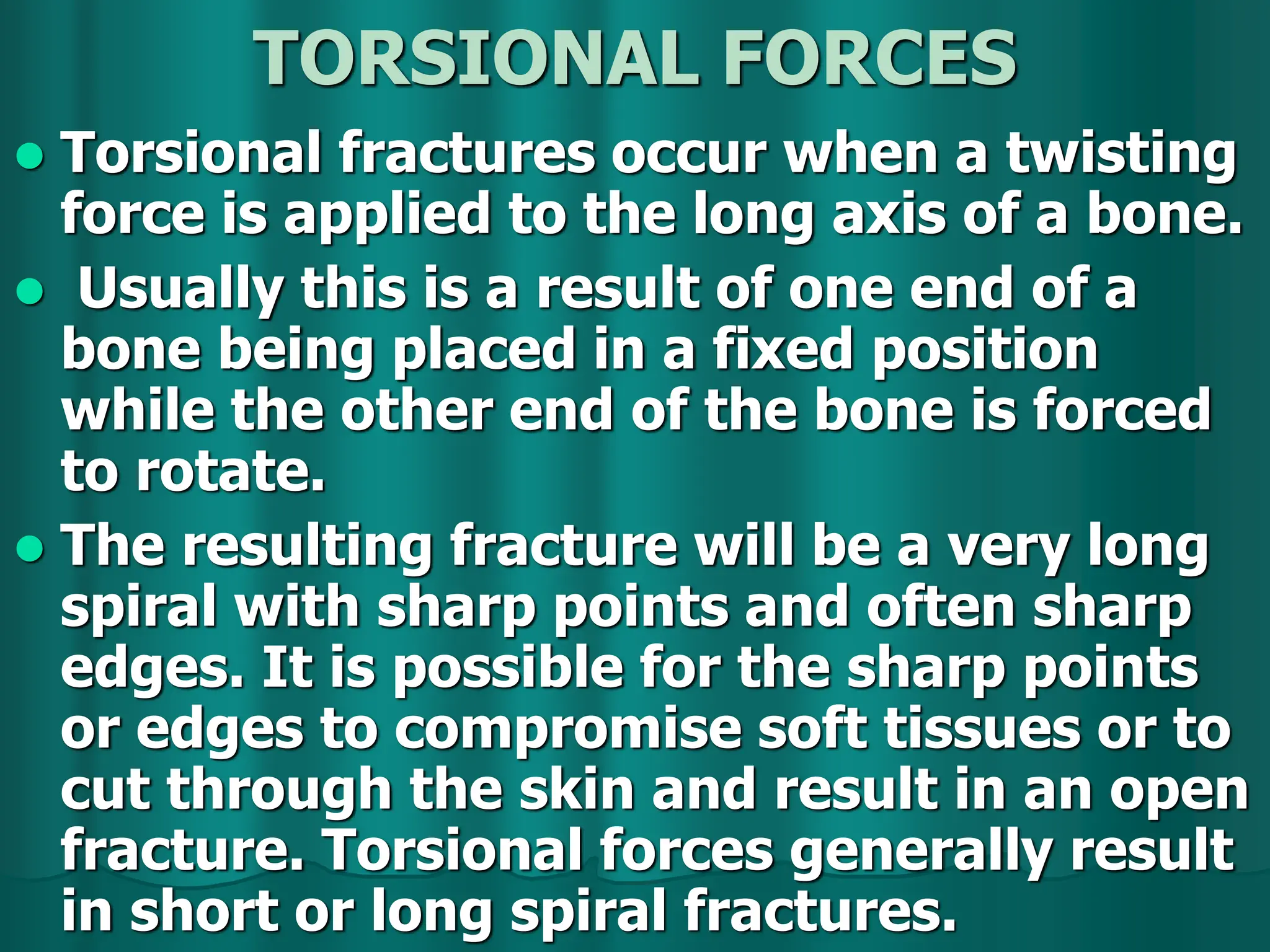 Presentation on FRACTUREs for Nursing Professionals | PDF
