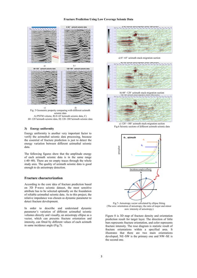 Fracture Prediction Using Low Coverage Seismic Data In Area Of