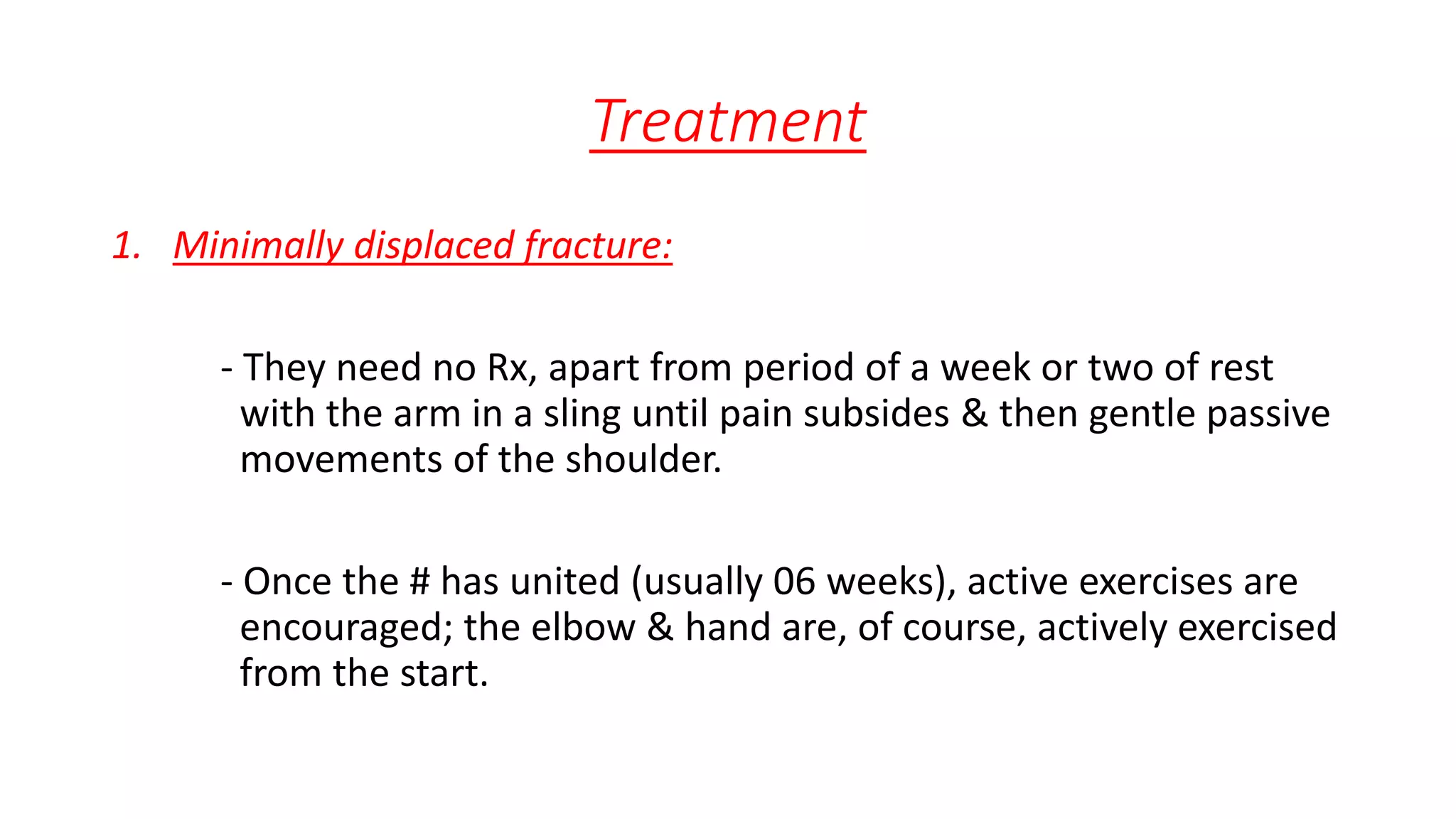 Fracture proximal humerus | PPTX
