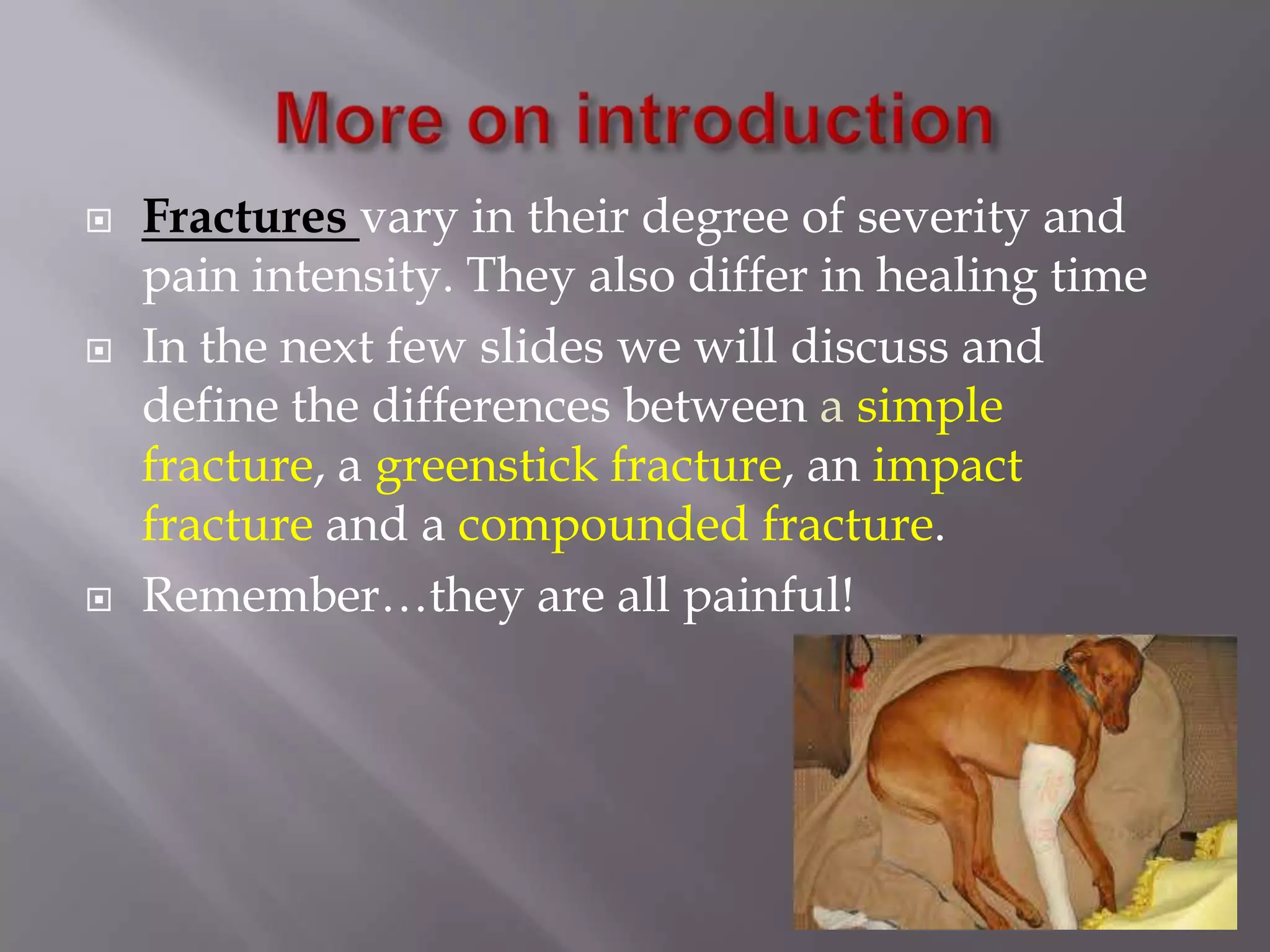 Fracture ppt | PPTX