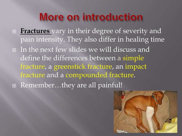Fracture ppt | PPTX