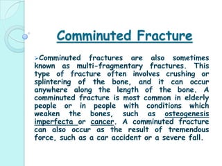 Fractures | PPT