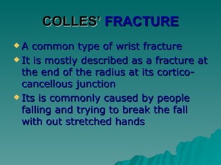 toyia's fractures | PPT