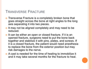 Fractures | PPTX