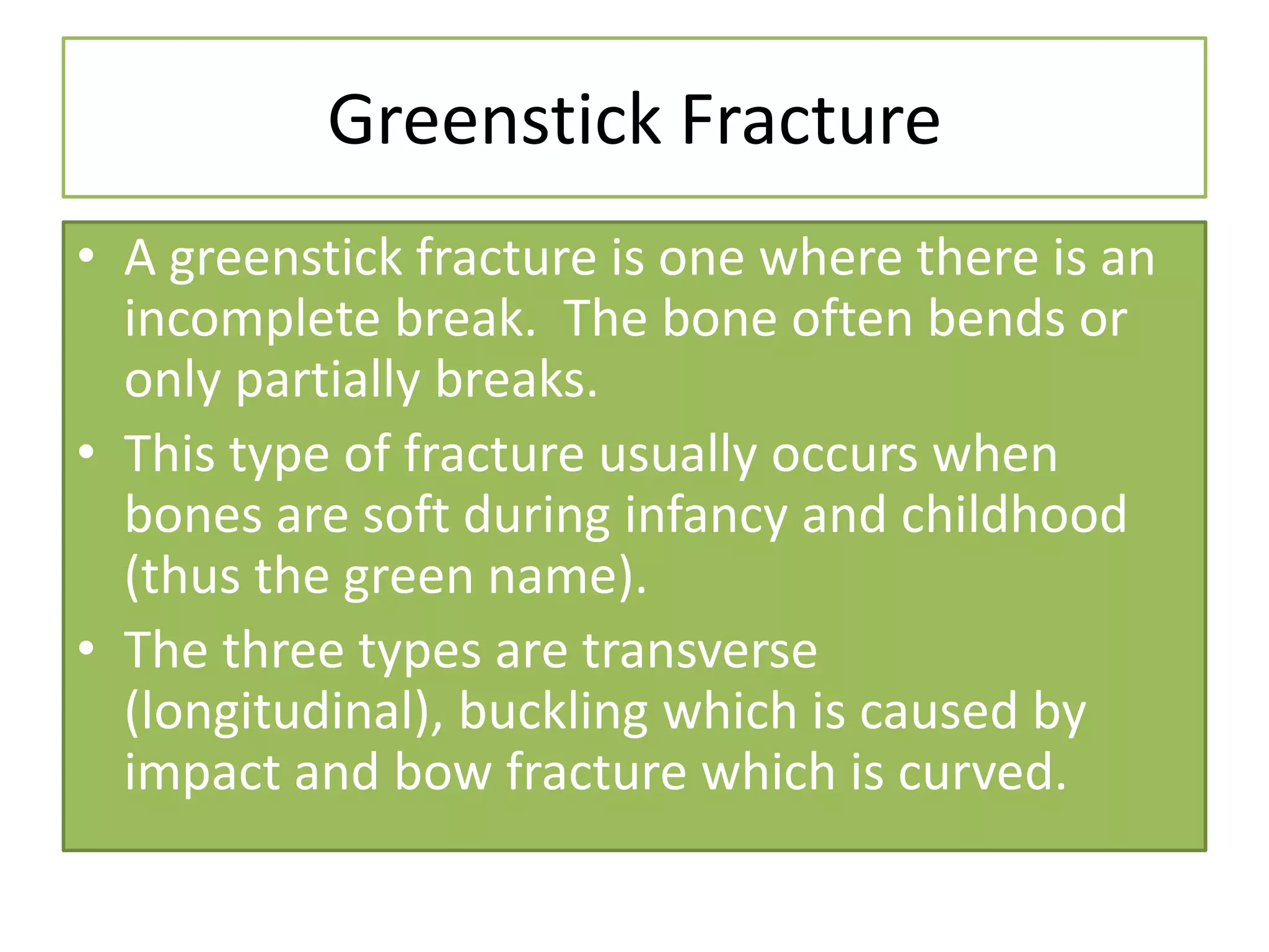 Three Types of Fractures | PPT